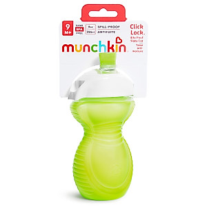 Munchkin® Click Lock™ Bite Proof Sippy Cup, 9 Ounce, Green