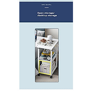 MJWDP Laptop Table Portable Folding Desk Bed Table Laptop Desk Computer Table for Bedroom Office Adjustable Movabl Computer Desk Table