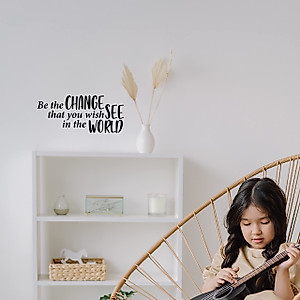 My Vinyl Story Vinyl Wall Decal for Kids Sticker Educational Inspirational Motivational Quotes Decor Art for School Classroom Library Bedroom Playroom Nursery Positive Words and Saying (Motivational)