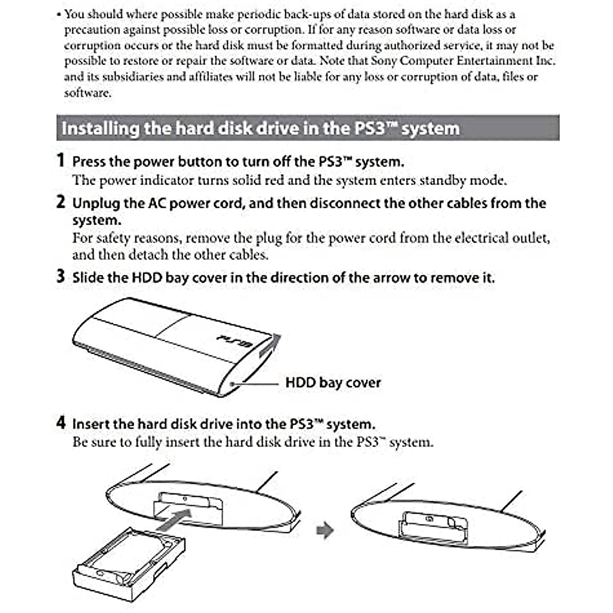 BIPRA Sony PlayStation 3 250GB Hard Drive Kit with Mounting Bracket, Inc Super Slim with HDD