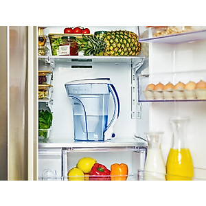 ZeroWater 10-Cup Ready-Pour Water Filter Pitcher - NSF Certified 0 TDS Water Filter to Remove Lead, Heavy Metals, PFOA/PFOS, Improve Tap Water Taste