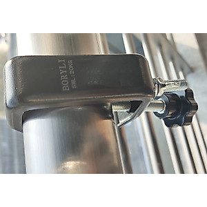 BORYLI 6'' C-Clamp Truss 44LBs Heavy Duty for DJ Club Stage Lights (4 Pack)