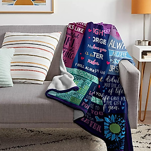 Gevuto Goddaughter Gifts Blanket, Goddaughter Gifts from Godmother, Christmas/Birthday Gifts for Goddaughter, Baptism Gifts for Girl, First 1st Communion Gifts for Girls Throw 50" X 60"