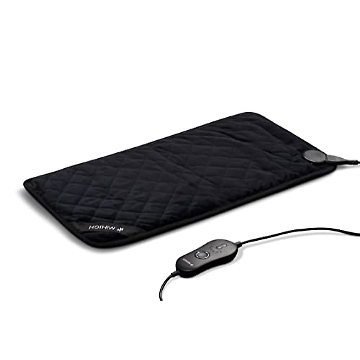 MiHIGH Infrared Heating Pad for Back and Shoulder Pain, Weighted Heat Pad with Temperature Controller for Cramps Relief, Infrared Heat Therapy for Pain Relief