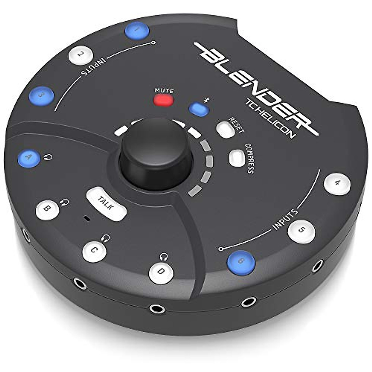 TC Helicon BLENDER Portable 12 x 8 Stereo Mixer with 12 x 2 USB Audio Interface and Remote Control