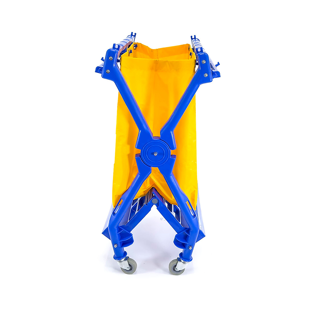 Commercial Laundry Cart with Wheels | 350 LBS Load | Foldable.