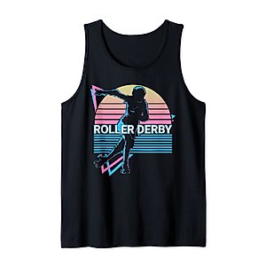 Roller Derby Retro Tank Top