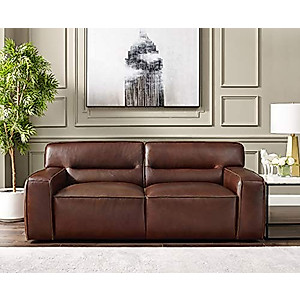 Sunset Trading Milan Love Seat, Deep, Brown