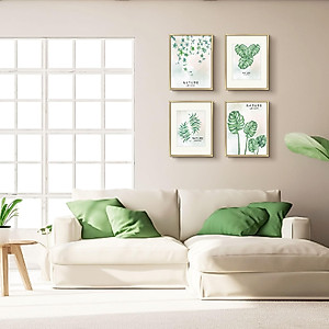 Space Art Deco, 11x14 Metal Aluminum Picture Frame Set of 3, Display Pictures 8x10 with Mat or 11 x 14 Without Mat, Wall Mounting Gallery Photo Frames, Gold