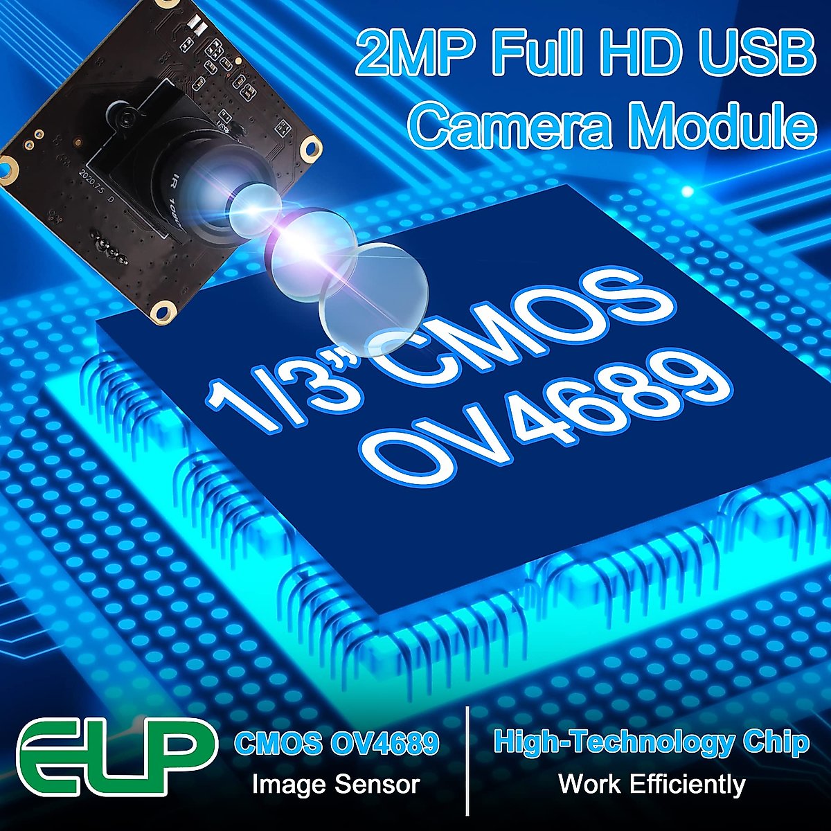 High Frame Wide Angle USB Camera Module for Laptop 1080P Mini USB2.0 Webcam Board High Speed 260fps 120fps 60fps USB with Camera PC Industrial Embedded Lightburn Camera for Computer Raspberry Pi