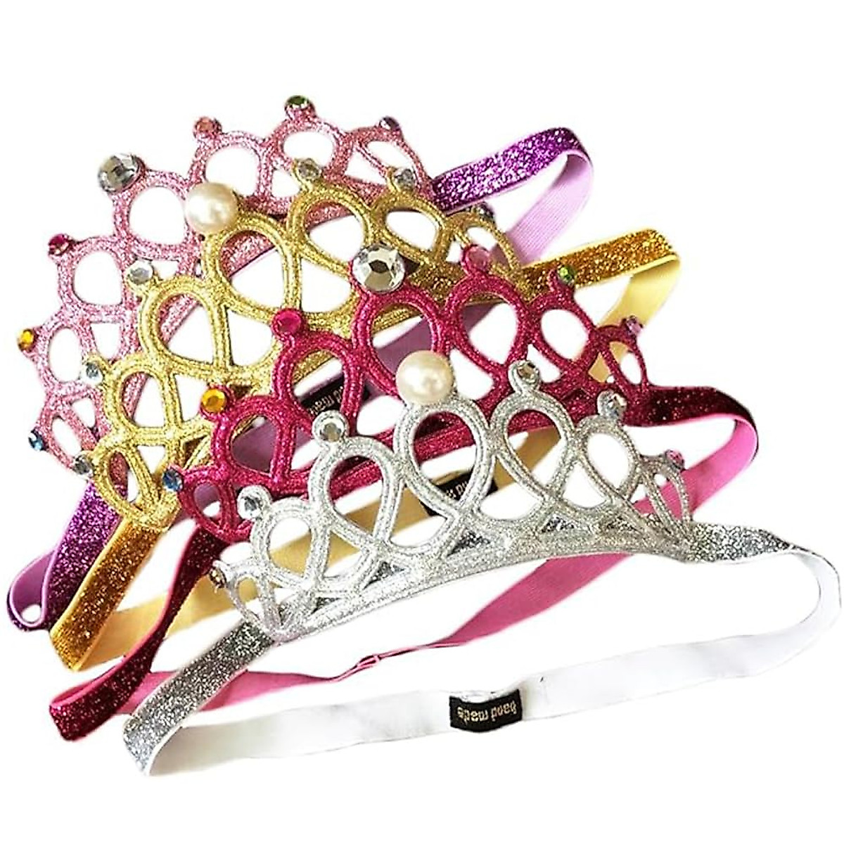 DANMY Baby Girl Super Elastic Headband Toddler Hair Band Soft Headwrap Crown Children Hair Accessories