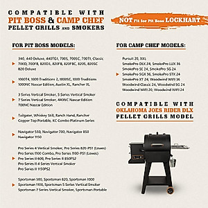 YAOAWE 2 Pack Hot Rod Igniter Kit Replacement for Pit Boss, Pellet Grill Igniter Rod Heating Element Compatible with Pitboss, for Traeger & Camp Chef Grill, with 2 Fuses