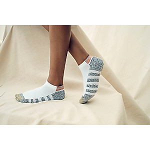 GOLDTOE Women's Eco Sport Low Cut Socks, 6-Pairs, Prism Pink Assorted, Medium