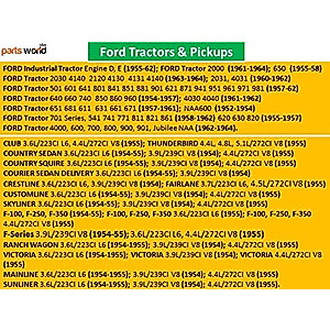 6V Starter for Ford 2000 (1961-64) NAA Jubilee 1952-1954 & 1954 1955 F-100 Tractors 501 601 701 801 901 4000 New Holland 4030 4031 4040 4140 C3NF-11001-A C3NF-11002-D FAC-11002G 91-02-5787 SFD0047