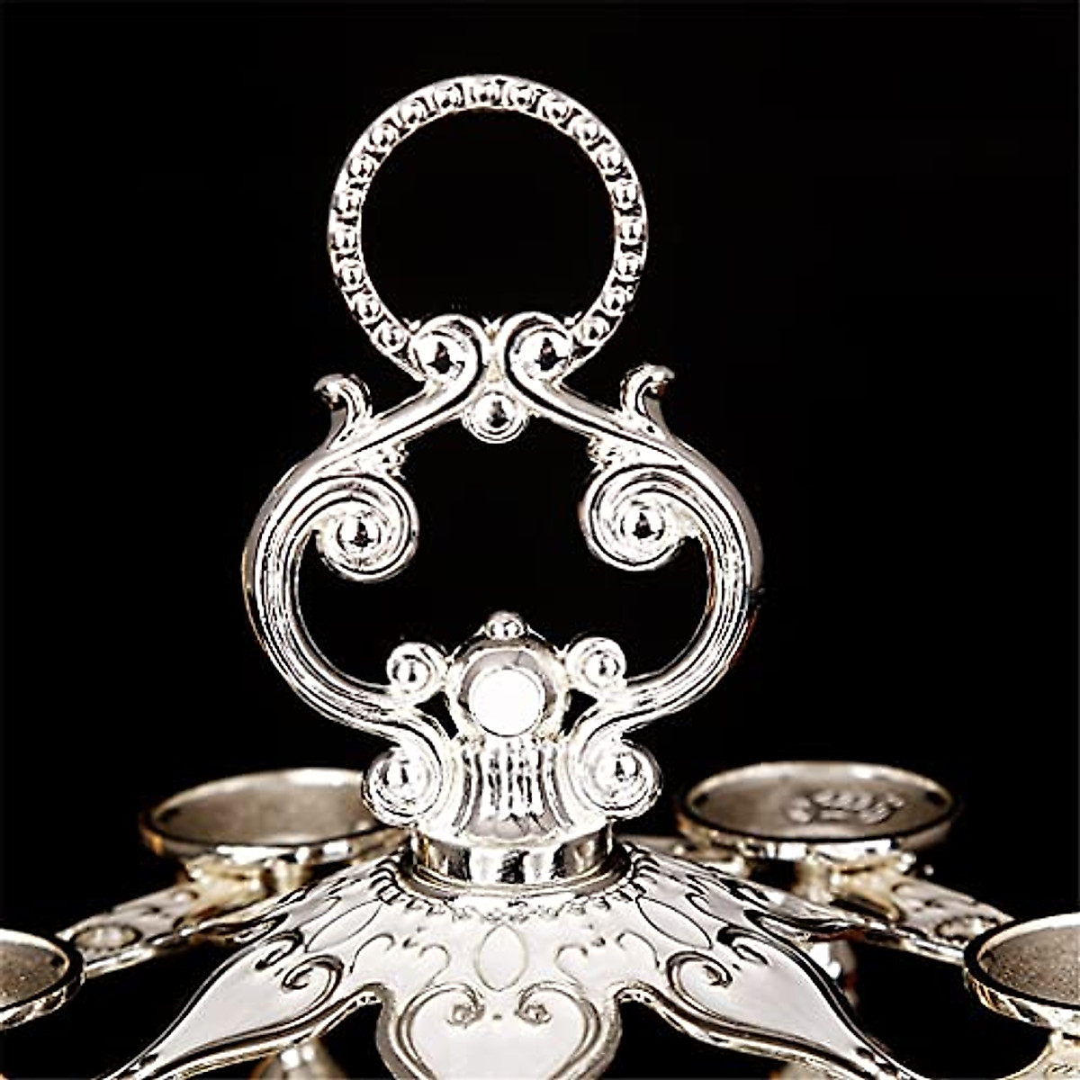 ZCGDP European-Style -Layer Wine Glass Holder Set Villa KTV Bar Home Cup Holder Decoration Wedding Props (Color : D)