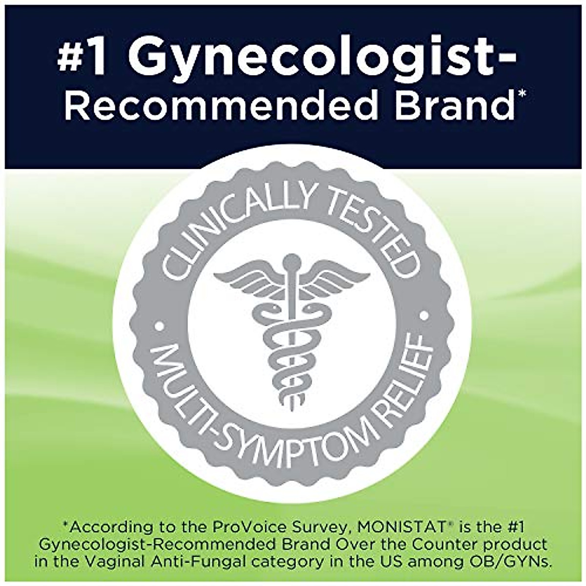 Monistat 3-Day Yeast Infection Treatment Suppositories + Itch Relief Cream, 7 Piece Set