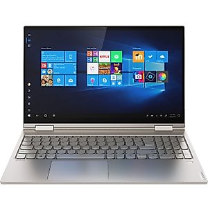 Lenovo Yoga C740-15.6" FHD Touch - 10th gen i7-10510U - 12GB - 512GB SSD - Mica