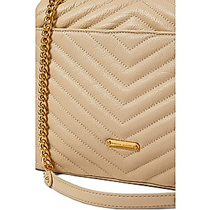 Rebecca Minkoff Edie Flap Shoulder Latte One Size