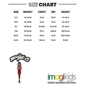 Miraculous Ladybug Little Girls Breathable Pullover Pajama Shirt & Pajamas Pants Red 6X