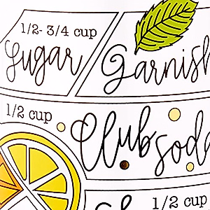 Mud Pie Sangria Glass Pitcher, 67 oz | Spoon 10", Clear