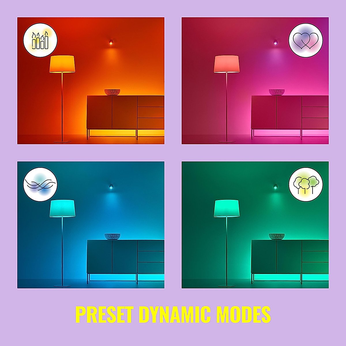 WiZ Color G25 Color Filament LED Smart Bulb - Pack of 1-300 Lumen - E26 Indoor - Connects to Your Existing Wi-Fi - Control with Voice or App + Activate with Motion - Matter Compatible