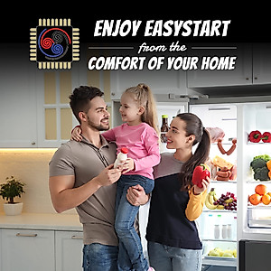 EasyStart Micro-Air 368 Advanced Soft Starter (ASY-368-X72-BLUE), Air Conditioner Soft Start Works with Generator, Start Air Conditioners at Less Power, Automotive & RV Use, 6 Ton Compressor