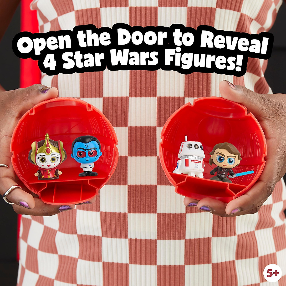 Star Wars™ Doorables Galaxy Peek Series 2, 1.5-inch Figures, Surprise Collectible Figures, Kids Toys for Ages 5 Up by Just Play