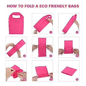 10 Pack Bulk Reusable Grocery Bags,Multicolor Durable Machine Washable Grocery Bags for Shopping X-Large 60LBS Heavy Duty Folding Reusable Bags Totes Storage Bag Lightweight Polyester Fabric