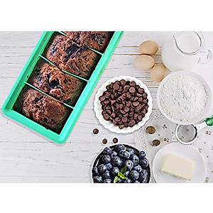 Stash Silicone Freezing Tray with Lid and Baking Tray – One Large Freezer Tray makes up to 4 cups serving – Freezer Soup Container - Oven Safe, Microwave Safe and BPA Free Silicone Container Tray  