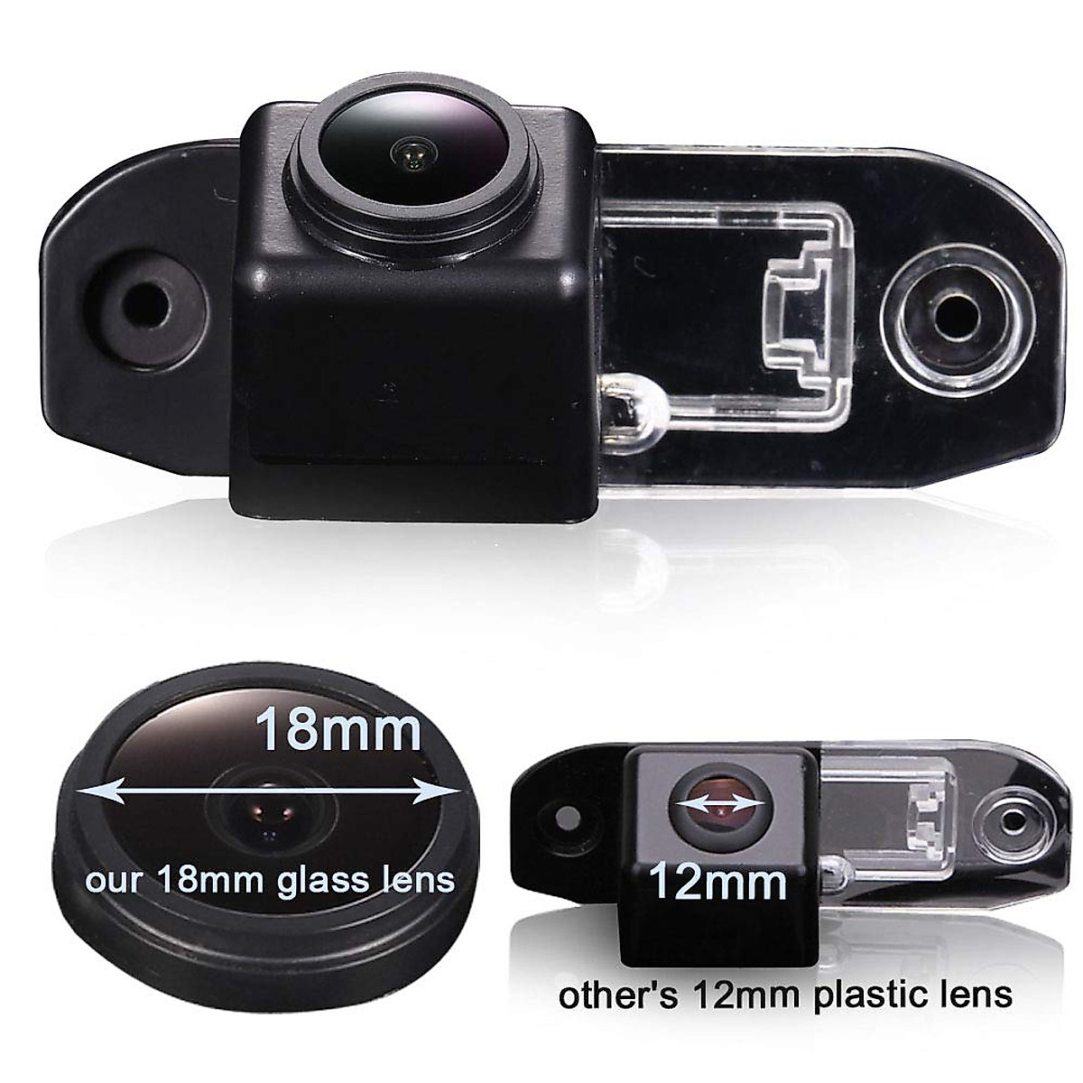 Super HD Vehicle Camera 1280x720 Pixels 1000 TV Lines car Back up Camera Reverse Parking Rear View for Volvo S60 S80 V70 S40 S40L V40 V50 S60L V60 XC60 C70 XC70 S80L XC90