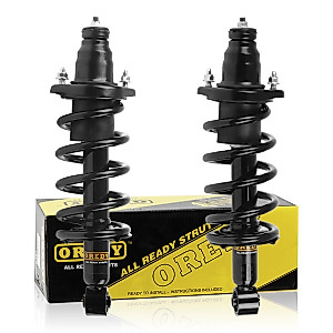 OREDY Rear Pair Struts Coil Spring Compatible with 2002 2003 2004 2005 2006 Honda CR-V - 171380