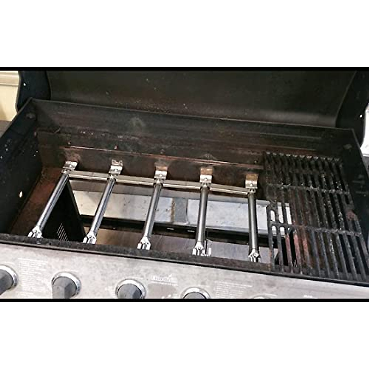 Votenli P9853A (5-Pack) Repair kit Parts (14 5/8" Heat Plate) for Charbroil 463230515, 463230514, 463230513, 463230512, 463230511, 463230510, 463226514,463239915, 463235513, 463234513, 463234512