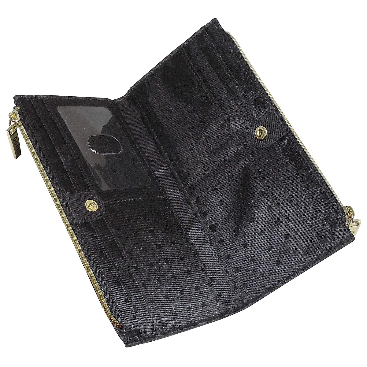 Buxton Dopp Cosmopolitan Wallet, Black