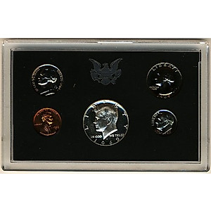 1969 S Clad Proof 5 Coin Set in Original Government Packaging Proof