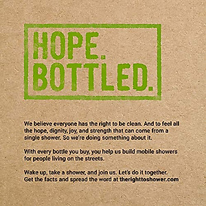 The Right to Shower Sulfate Free Body Wash, Hope, Aloe Vera + Dewy Moss, 16 Fl Oz