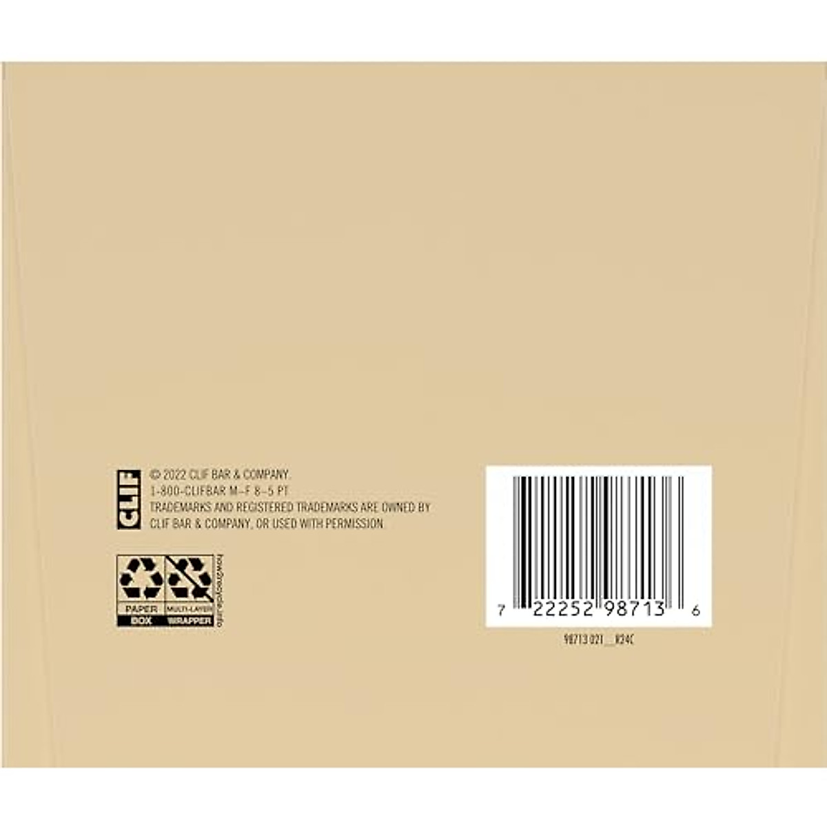Clif Bar - White Chocolate Macadamia Nut Flavor - Made with Organic Oats - 9g Protein - Non-GMO - Plant Based - Energy Bars - 2.4 oz. (18 Pack)