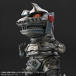 X-PLUS Mechagodzilla 1974 Defo Real Soft Vinyl Statue, Multicolor