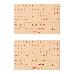 SOLUSTRE Laptop Stickers Laptop Stickers 6 Sheets Keyboard Keyboard Letter Stickers Purple Stickers Keyboard Letters Stickers Letters Stickers English Computer Stickers Computer Stickers