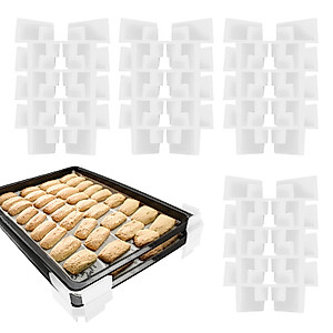 16 Pcs Tray Stackers for Freeze Dryer Trays Accessories, CEHNCEH Tray Stackers Compatible for Harvest Right Trays. to Easily Stack Trays While Freezing, Reducing Space (White)