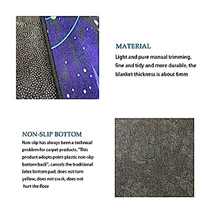 Movie Clapboard Area Rug Movie Night Home Theater Film Art Rugs Cinema Area Carpet Non-Slip Home Decoration for Bedroom Living Playing Room (Movie-1)