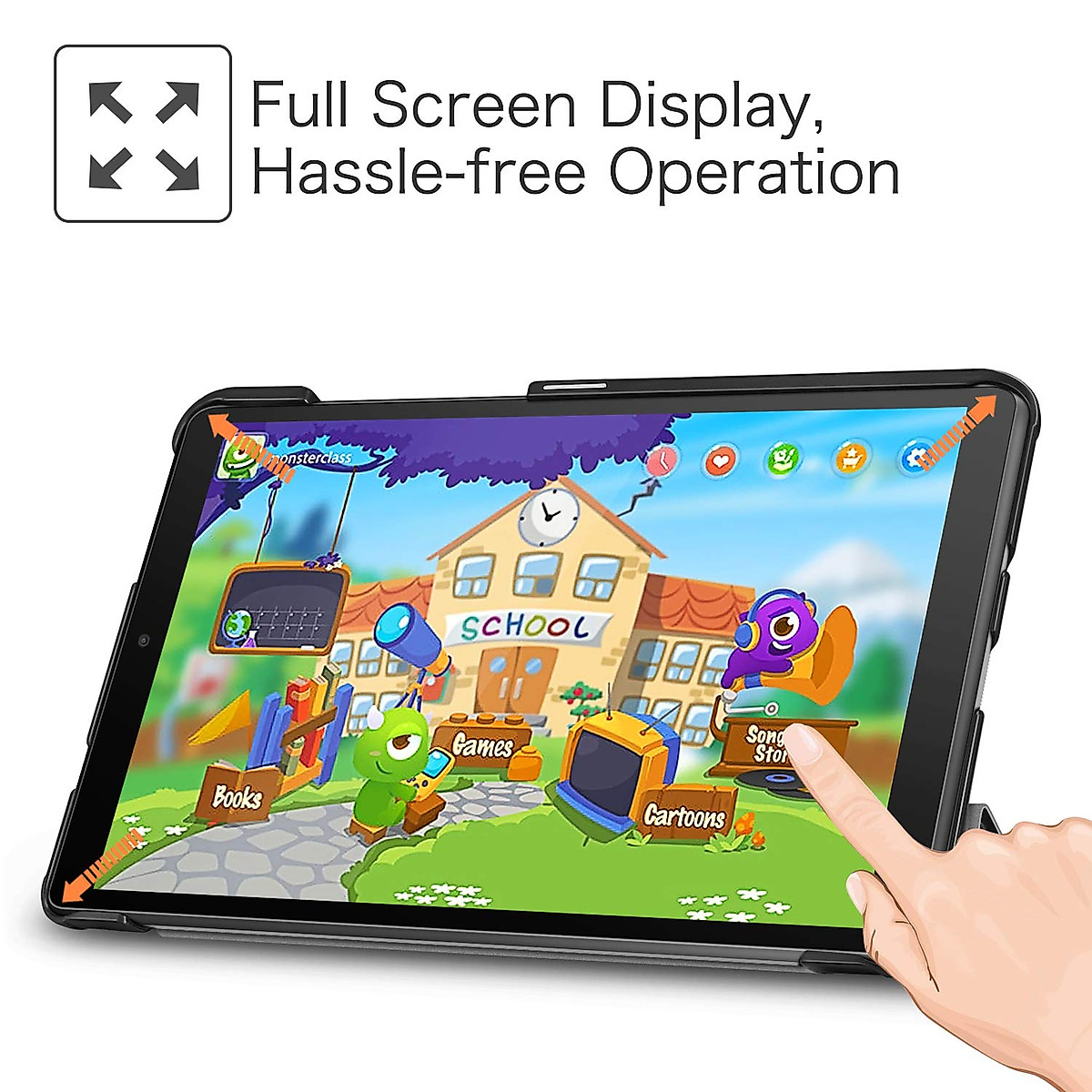 Fintie Case for Lenovo 8.0 Inch Tab M8 Gen 3 2022(TB-8506F/X), Lightweight Slim Shell Stand Cover