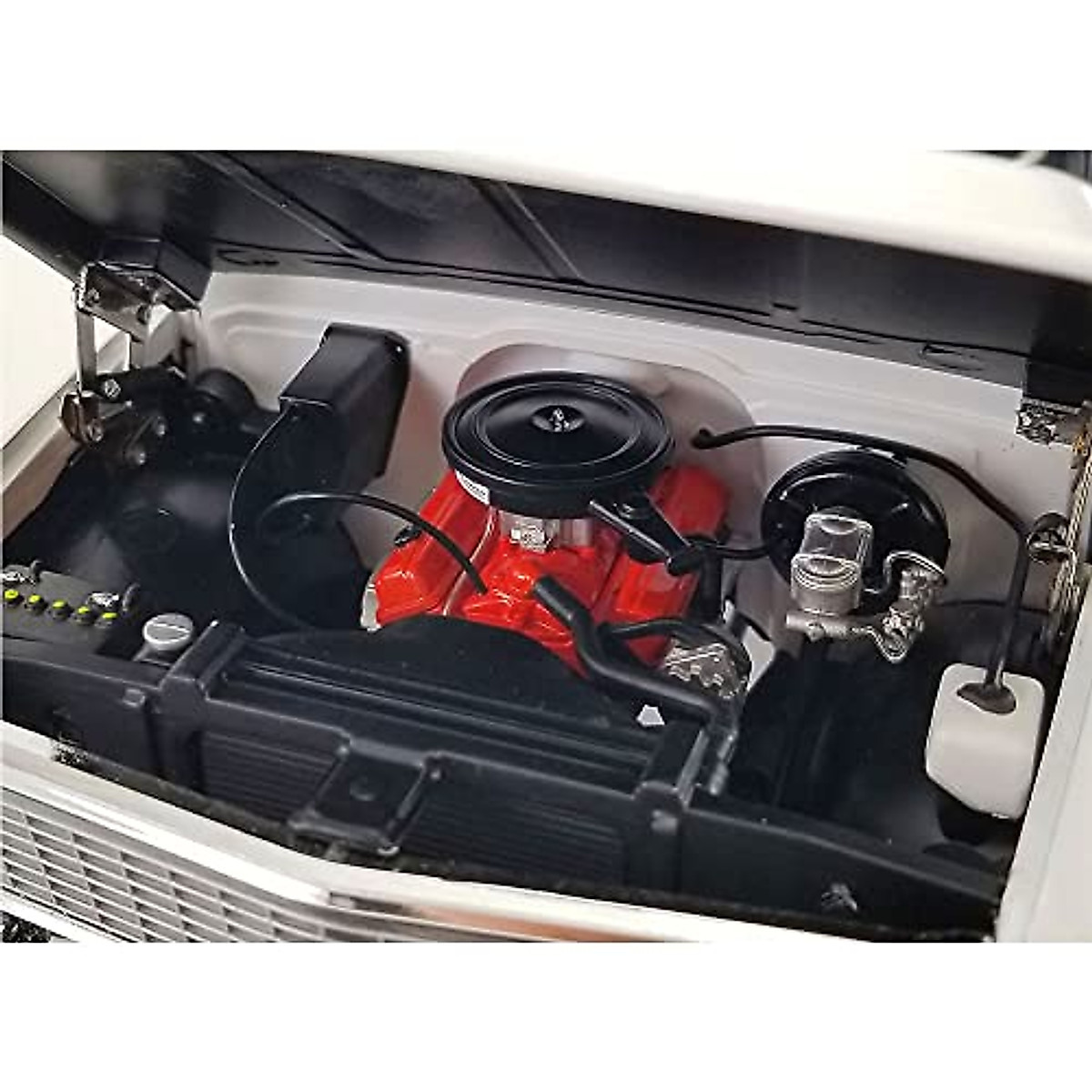 1972 Chevy K5 Blazer White with Graphics Feathers Edition Limited Edition to 852 Pieces Worldwide 1/18 Diecast Model Car by Acme A1807705