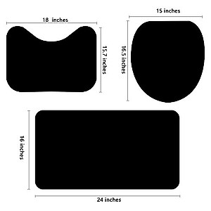 4 PCS Wild Animal Shower Curtain Sets with Non-Slip Rugs and Toilet Lid Cover Lion Dark Grey Majestic Forest King Bath Decor Shower Curtains 72"x 72" with 12 Hooks Durable Waterproof for Bathroom