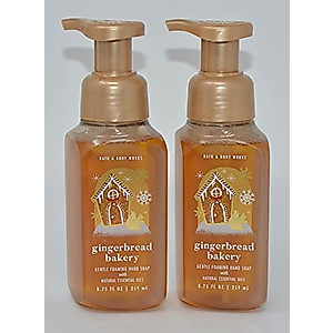 Bath Body works gentle foaming hand soap gingerbread bakery bundle of 2 lot 8.75 fl oz