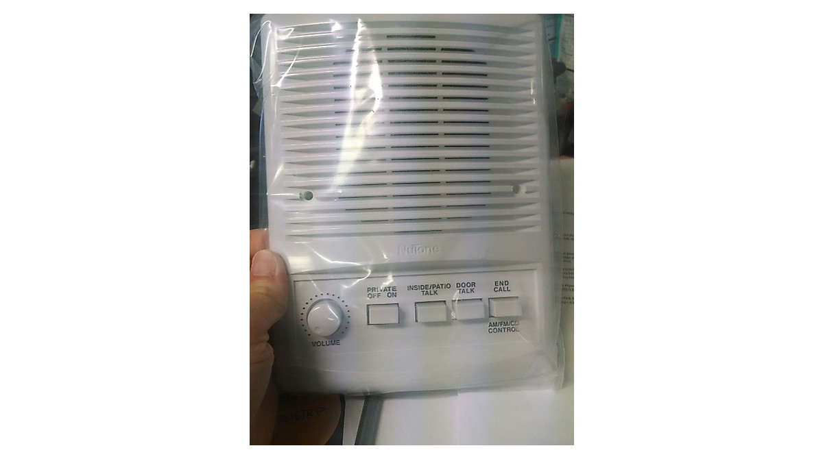 Nutone ISA-445WH Indoor Intercom Speaker for IMA-4406 - White