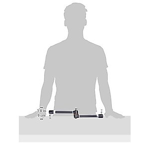 Manfrotto 244 Variable Friction Magic Arm with Camera Bracket - Replaces 2929,Black