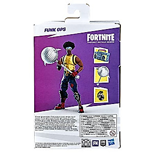 Fortnite Victory Royale Series Funk Ops Collectible Action Figure with Accessories - Ages 8 and Up, 6-inch