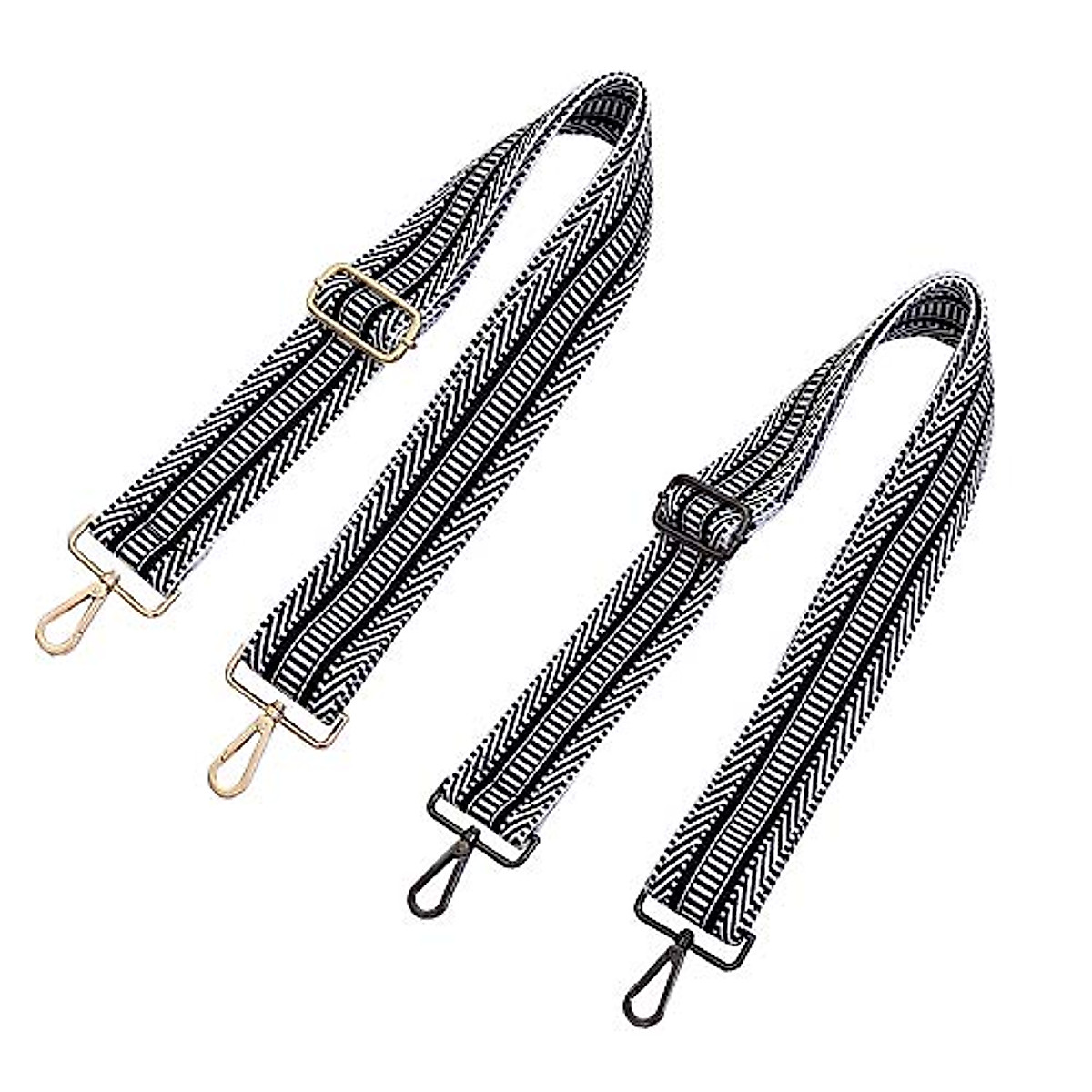 Umily Wide Shoulder Strap Adjustable Replacement Belt Guitar Style Cross body Handbag Purse Strap