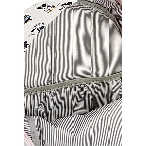 Loungefly Pastel Minnie Mickey Nylon Backpack Standard