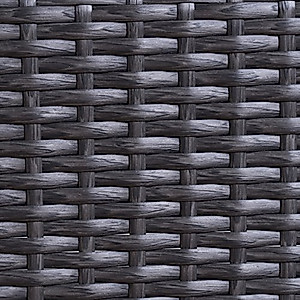 Christopher Knight Home 304333 Samuel Outdoor 8-Piece Wicker/Aluminum Sofa Chat Set with Cushions | in Grey/Silver